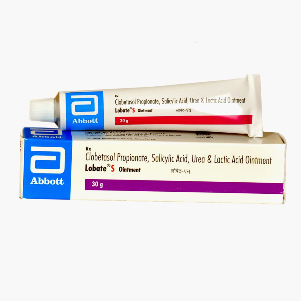 Lobate S Ointment 30gm Clobetasol Propionate and Salicylic Acid Cream ...